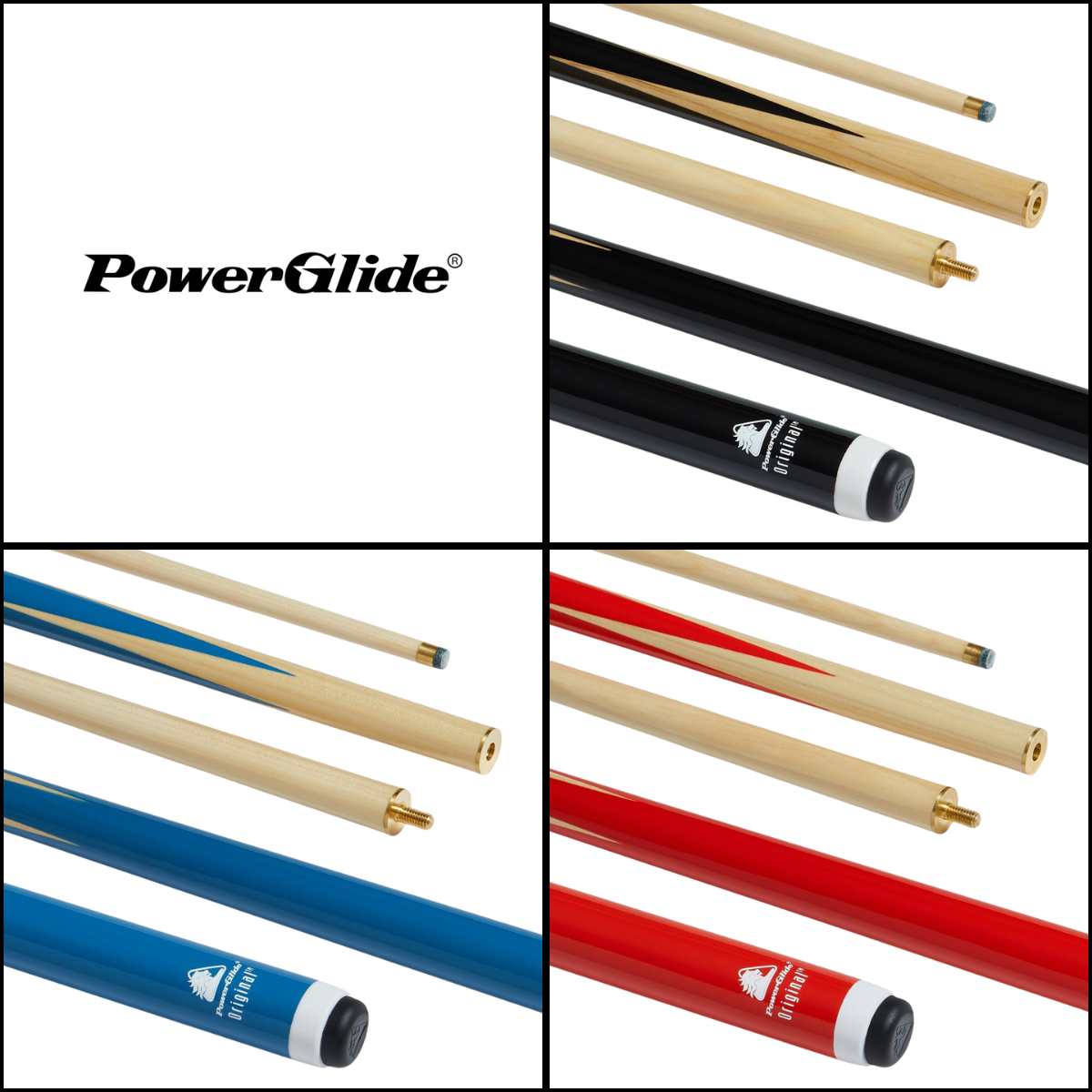 PowerGlide Snooker & Pool Cue Centre Joint Original Series 57" 145cm ...